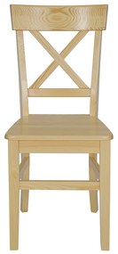 Drewmax KT122 dřevěná židle masiv borovice