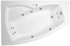 Arttec Thaleila Surf 160 x 105 cm vana hydromasážní akrylátová levá PAN04404