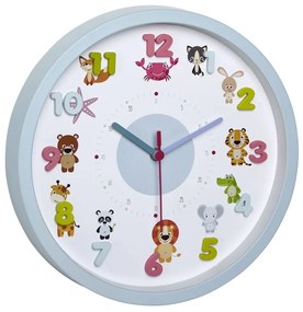 Dětské nástěnné hodiny TFA 60305114 LITTLE ANIMALS
