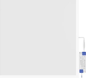Mexen Brill+, stropní LED panel 60×60 cm, 48 W, studená bílá 6500K, L201-060-060-4865-20