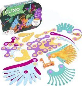 CLIXO Tropical Birds - magnetická stavebnice 22 kusů