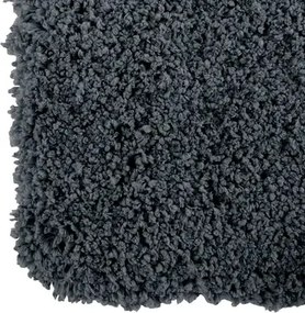 MSV MICROFIBER tmavě šedá / Koupelnová předložka / 50 x 70 cm / mikrov