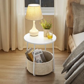 Autronic Odkládací stolek AKF-E1023 Barva: Černá