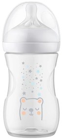 Avent Láhev Natural Philips Response s ventilem AirFree 260 ml, 1 m+ Medvěd