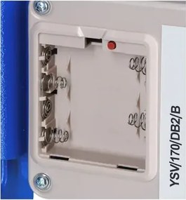 Yale YSV 170 DB2 B modrá / Trezor / Digitální klávesnice / 3,8 l / Oce