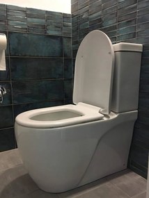 CREAVIT Grande XXL WC kombinované s bidetem, velké, šířka 42 cm, GR3641