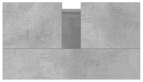 Koupelnová Skříňka Betonově Šedá 58X33X60 Cm Kompozitní Dřevo