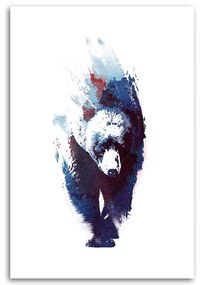 Gario Obraz na plátně Akvarelový medvěd - Robert Farkas Rozměry: 40 x 60 cm