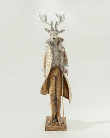 Dekorativní figurka Gentleman Deer 30x9x69 cm