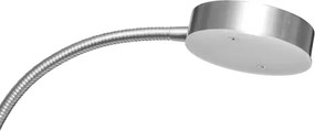LED Stm. stoj. lampa NORA LED/25W/230V 2200/3000/4000K + LED/5W 3000K chrom + DO