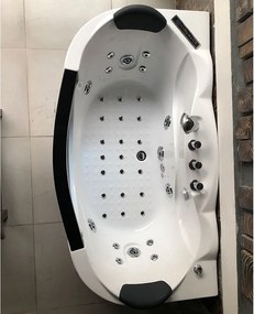 Terra Hydromasážní vířivá vana Parma 924 160x88 s ohřevem vody