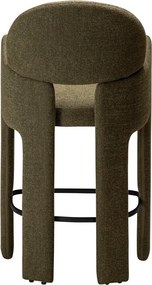 Khaki barová židle (výška sedáku 68,5 cm) Aole – DAN-FORM Denmark