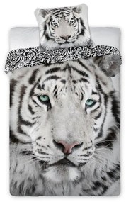 Bavlněné povlečení Wild Tygr 160x200 cm