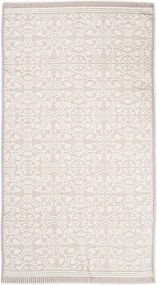 Pip Studio ručníky z bavlněného froté Tile de Pip, khaki (Luxusní ručníky z bavlněného froté v designu Tile de Pip barvě khaki)
