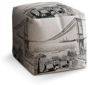 Sablio Taburet Cube Stavba mostu: 40x40x40 cm