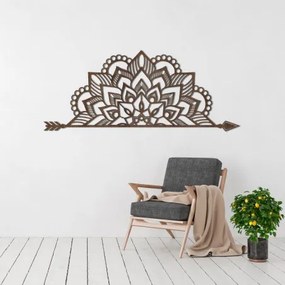 Mandala na zeď - Moderní dřevěná dekorace v boho stylu | SENTOP HDF0492