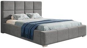 Čalouněná dvoulůžková manželská postel model Vencl Bed 7 Rib