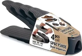 PROSPERPLAST Organizér na boty vel. 38-45 antracit, 4 ks / Plast / 14,