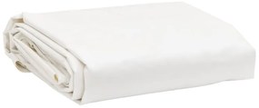 Plachta bílá 1,5 x 2,5 m 650 g/m² 156068