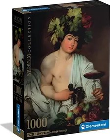 CLEMENTONI Puzzle Museum Collection: Bakchus (39977) / 1000 dílků / od