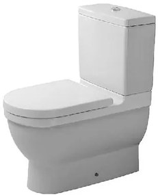 Duravit Starck 3 - WC kombi mísa, Vario odpad, s HygieneGlaze, alpská bílá 0128092000