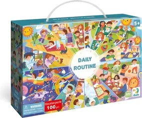 DODO Puzzle Denní rutina / 100 dílků