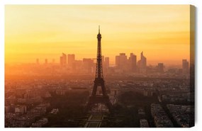 Obraz Pohled Na Paříž Nedostatek Nedostatek Přírodní plátno 120x80