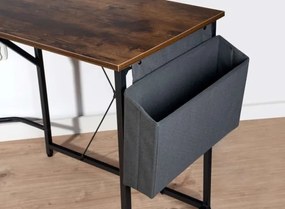 Rohový kancelářský stůl AMORA Rustic