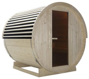 RAKOUSKÝ produkt - Venkovní sauna NYBORG - L pro 6 osob 194,2x224,9x194,9 (F80220)