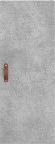 Skříň highboard betonově šedá 34,5x34x180 cm kompozitní dřevo 3198765