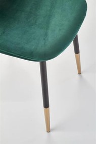 HALMAR K379 židle tmavě zelená (1087)