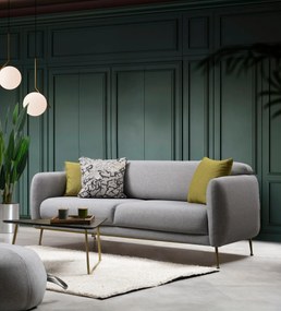 Hanah Home Třímístná pohovka SEVILLA šedá 560ARE1311