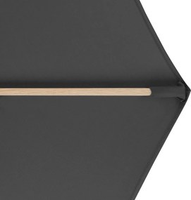 Doppler ALU WOOD zahradní slunečník 350 cm antracit