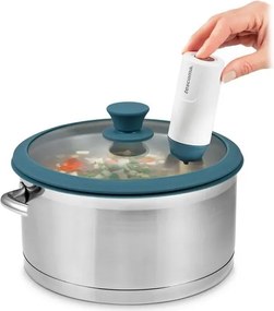 TESCOMA Vakuová skleněná poklice 4FOOD ø 24 cm