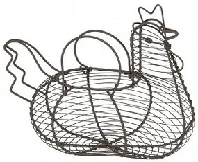 Kovový košík na vajíčka CHICKEN