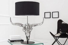 Invicta Interior Luxusní stolní lampa stříbrná - Toro