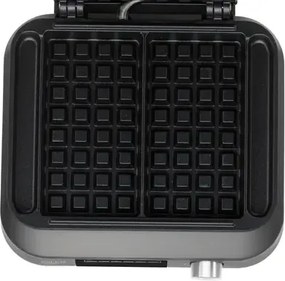 Adler AD 3087 černá / Vaflovač / 1500 W / LED displej / timer / nepřil