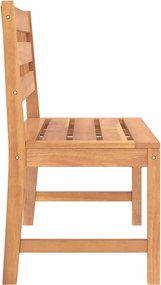 Zahradní lavice 114 cm masivní teakové dřevo 316634