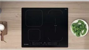 Indesit IB 65B60 NE černá / Indukční varná deska / vestavná / 59 cm /