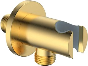 kielle - Nástěnné kolínko s držákem, brushed gold 20901066