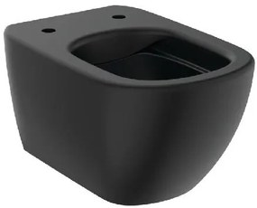 Ideal Standard Tesi - Závěsné WC, RimLS+, hedvábná černá T4932V3
