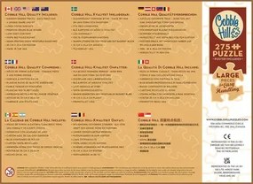 COBBLE HILL Puzzle Vitráž Strom života XL / 275 dílků / od 9 let