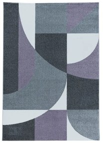Vopi | Kusový koberec Efor 3711 violet - 80 x 150 cm