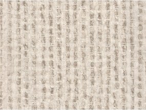 Béžová čalouněná dvoulůžková postel s úložným prostorem s roštem 160x200 cm Solange – Micadoni
