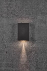 NOR 2019051003 Venkovní nástěnné svítidlo Fold 15 2x3,5W LED černá čirá - NORDLUX