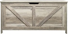 Dětská lavička na ukládání hraček Dřevěná truhla na hračky 38,98 × 15,55 × 18,9 V