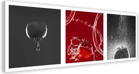 Gario Obraz na plátně Rajčatová mánie Rozměry: 90 x 30 cm