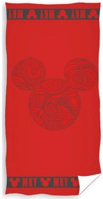 TipTrade Bavlněná froté osuška 70x140 cm - Minnie red