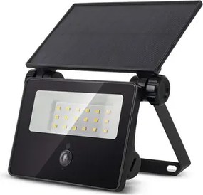 Avide LED reflektor solární s PIR čidlem / Venkovní svítidlo / 700 lm