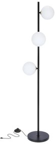 Černá stojací lampa Kama pro žárovku 3x G9  - Candellux